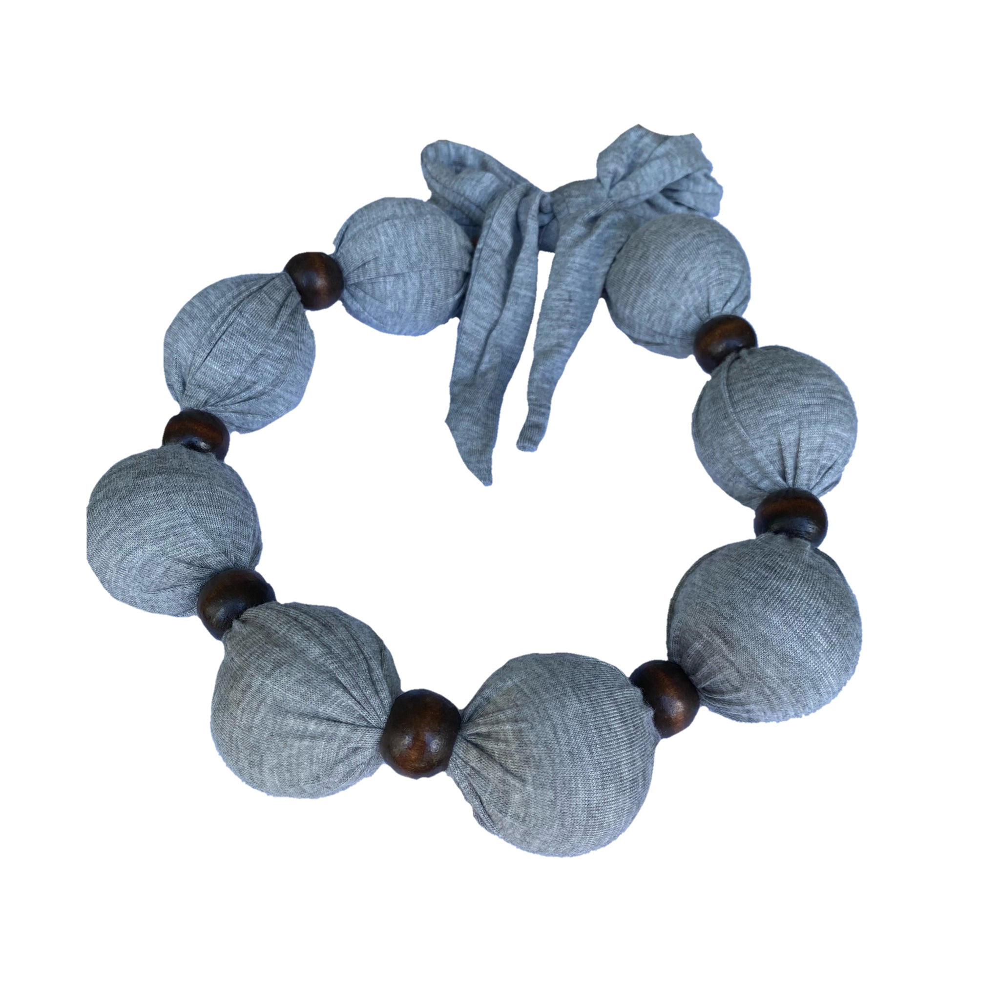Nano-Ice Cooling Necklace - Jersey Grey | Beat The Heat in Style! | Ta