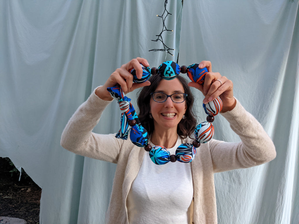 Cooling Necklace - Vibrant Leaf – Nano-Ice Cooling Necklace